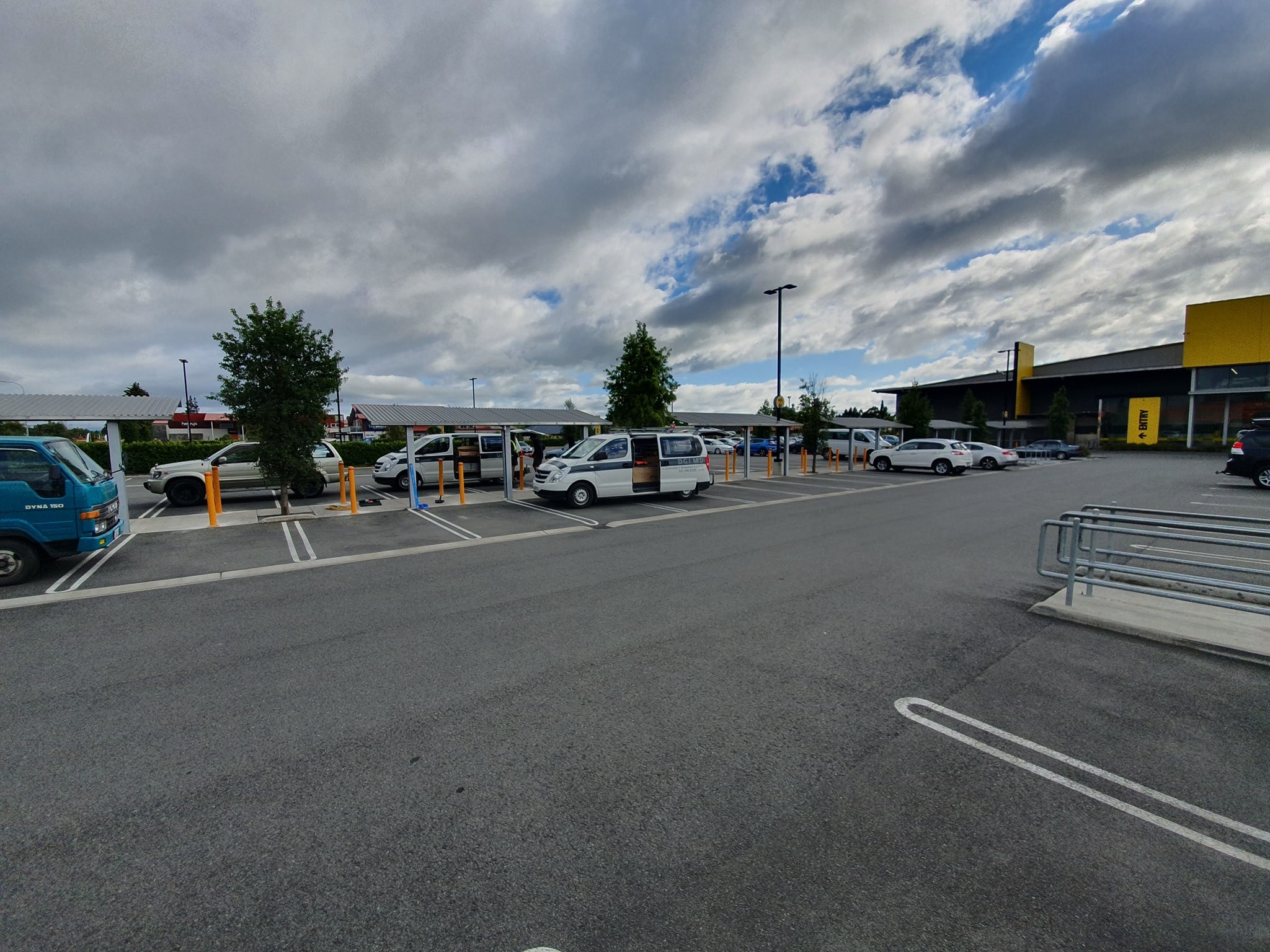Rangiora Pak’nSave Parking Bollards | DGI Morgan Ltd